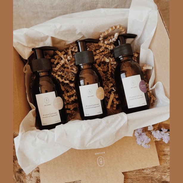 Enchante Gift Box 3 x 100ml Natuurlijke Handzeep - Botanee – Caro B ...
