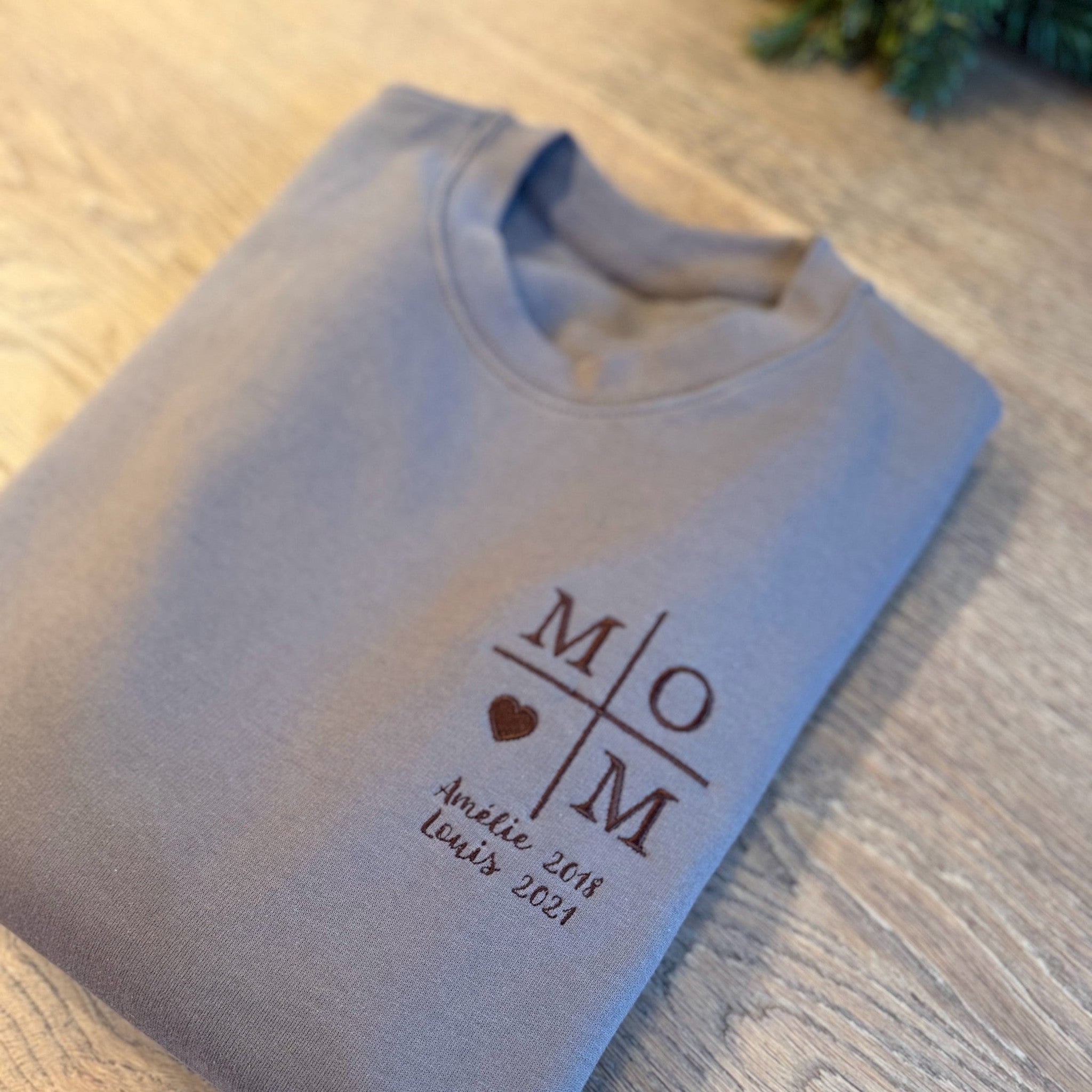 Jouw unieke MOM sweater – Draag je kindjes op het hart – Caro B Handmade