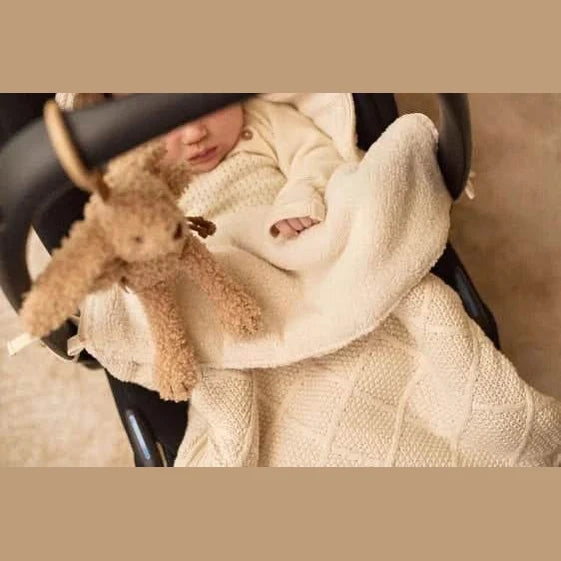 Voetenzak - Knit - Gehaakt - Geboorte baby - Geborduurd met Naam ...