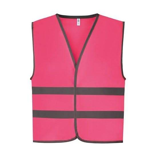 Fluovestje voor kleuter - Veiligheidshesje - Fluohesje - Geborduurd ...